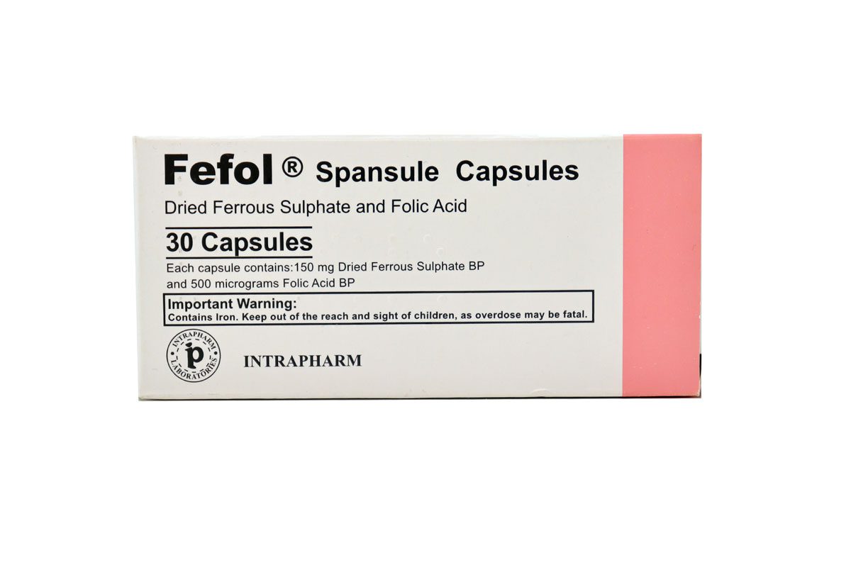 کپسول ففول اینترافام_Intrapham Fefol – داروخانه آنلاین اصفهان دارو